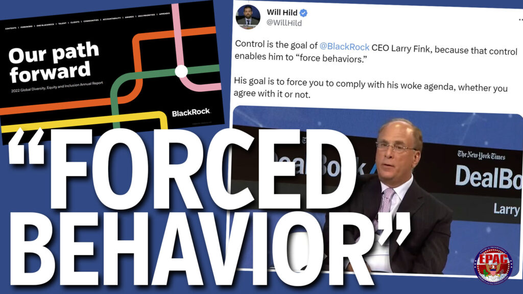 "The Forced Behavior" to get you to comply with the DEI narrative ...